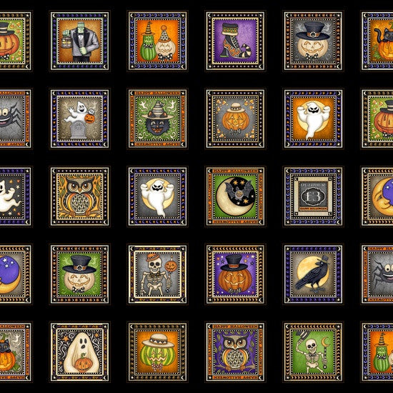 Creepy Hollow- Patchwork Panel – Sew Happy Fabrics