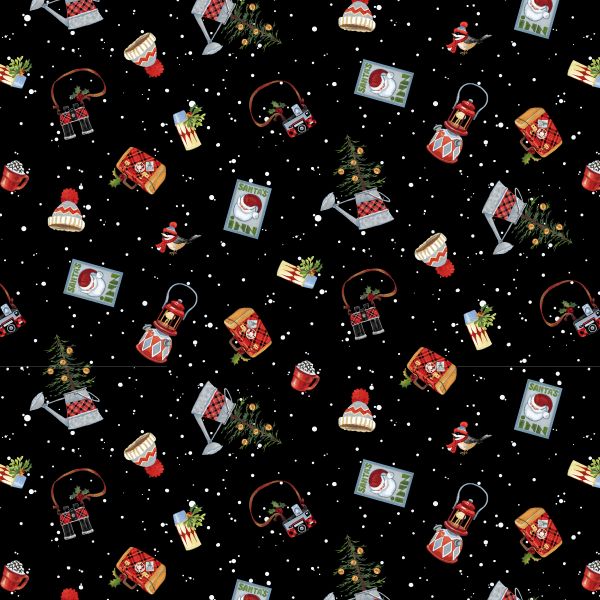 Snow Dog Express – Sew Happy Fabrics